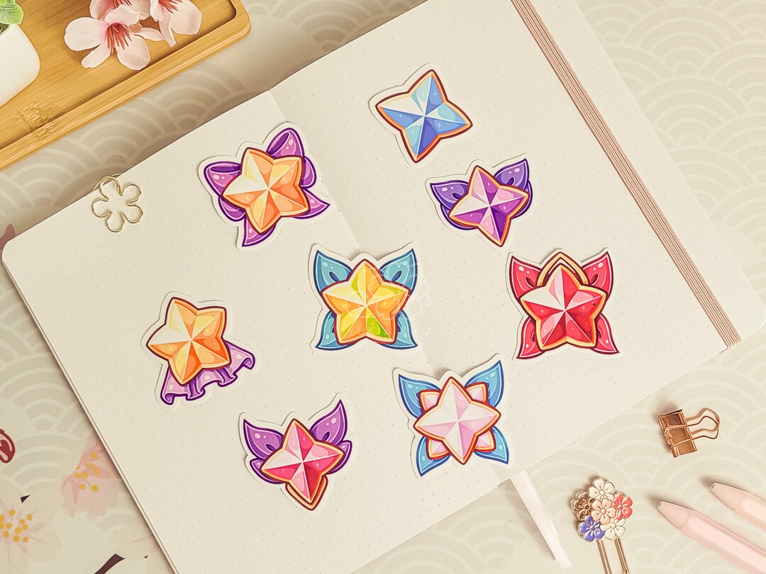 L O L Star Guardian Emblems (set 1) 2" Vinyl Sticker Pack | Cute Die ...