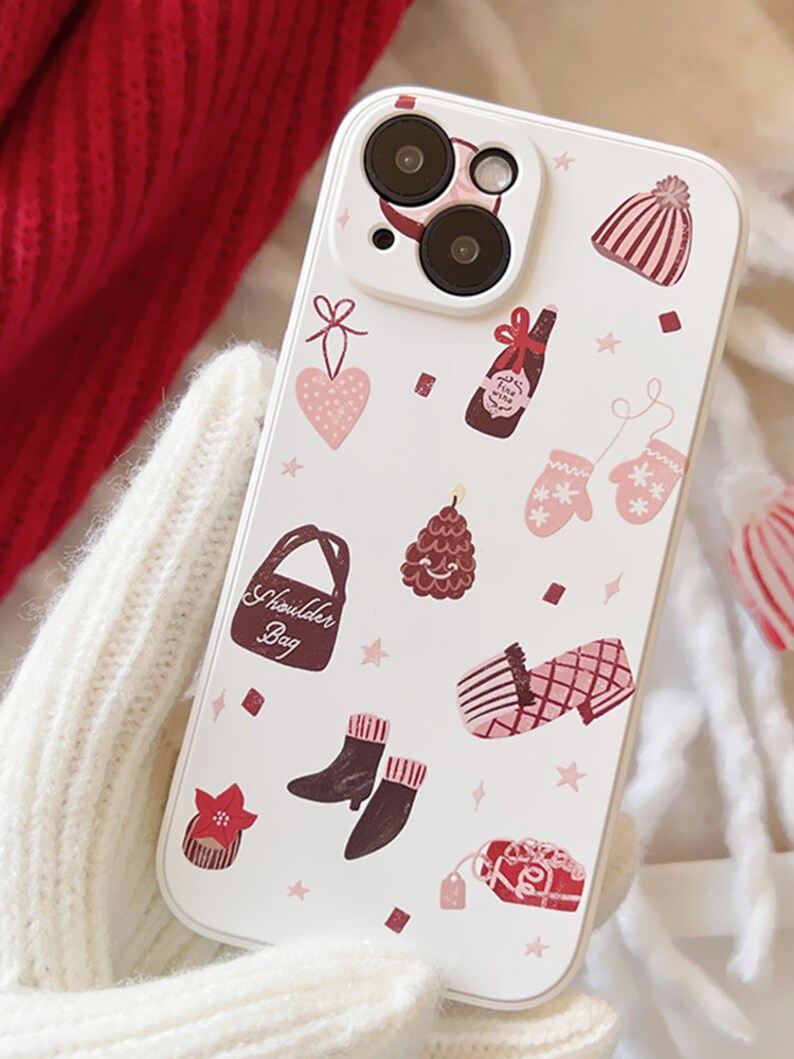 Cute Happy Holiday Cheer Lovely Phone Case,iphone Pop Socket,kawaii ...