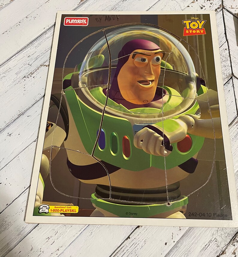 Vintage Disney Toy Story Buzz Lightyear and Woody Puzzles - Etsy