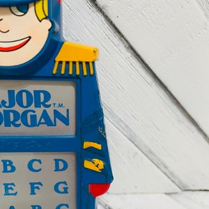 Vintage Playskool Major Morgan the Electronic Organ Toy - Etsy