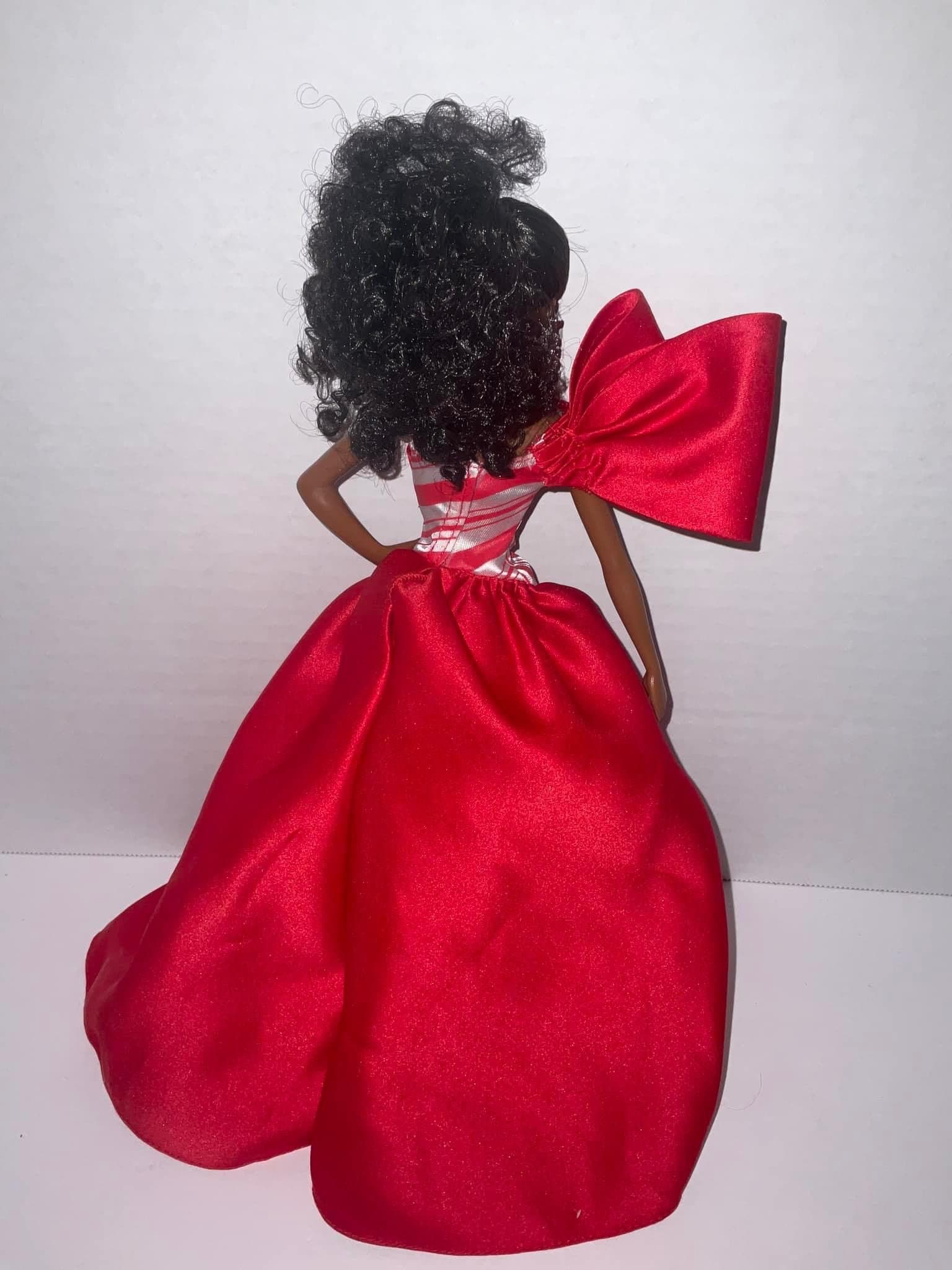 Holiday Barbie Doll 2019 Red White Dress - Etsy