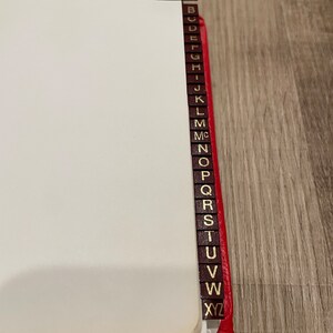 Vintage Wilson Jones Red Ledger Binder Journal Notebook - Etsy