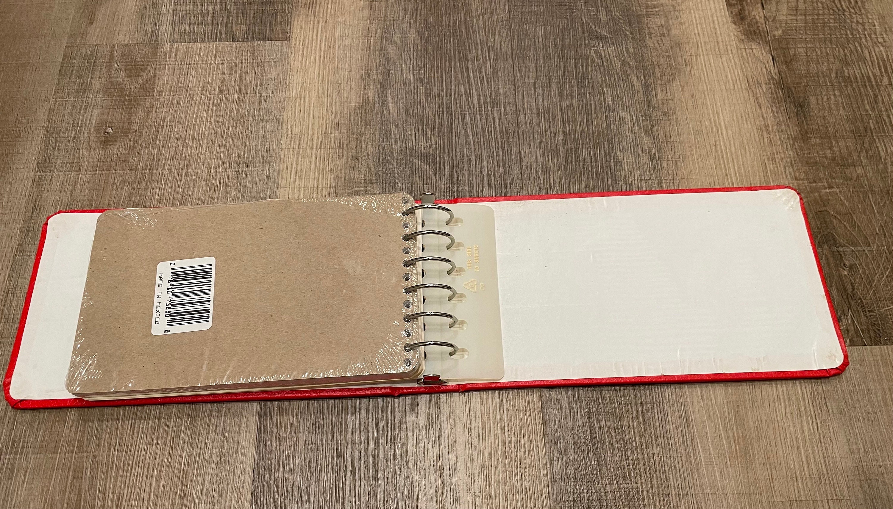 Vintage Wilson Jones Red Ledger Binder Journal Notebook - Etsy