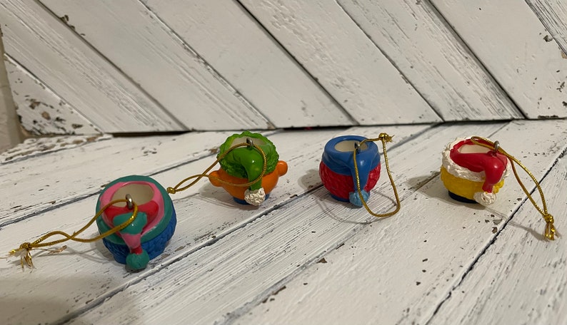 Sesame Street Christmas Ornaments Big Bird Elmo Grover Ernie - Etsy