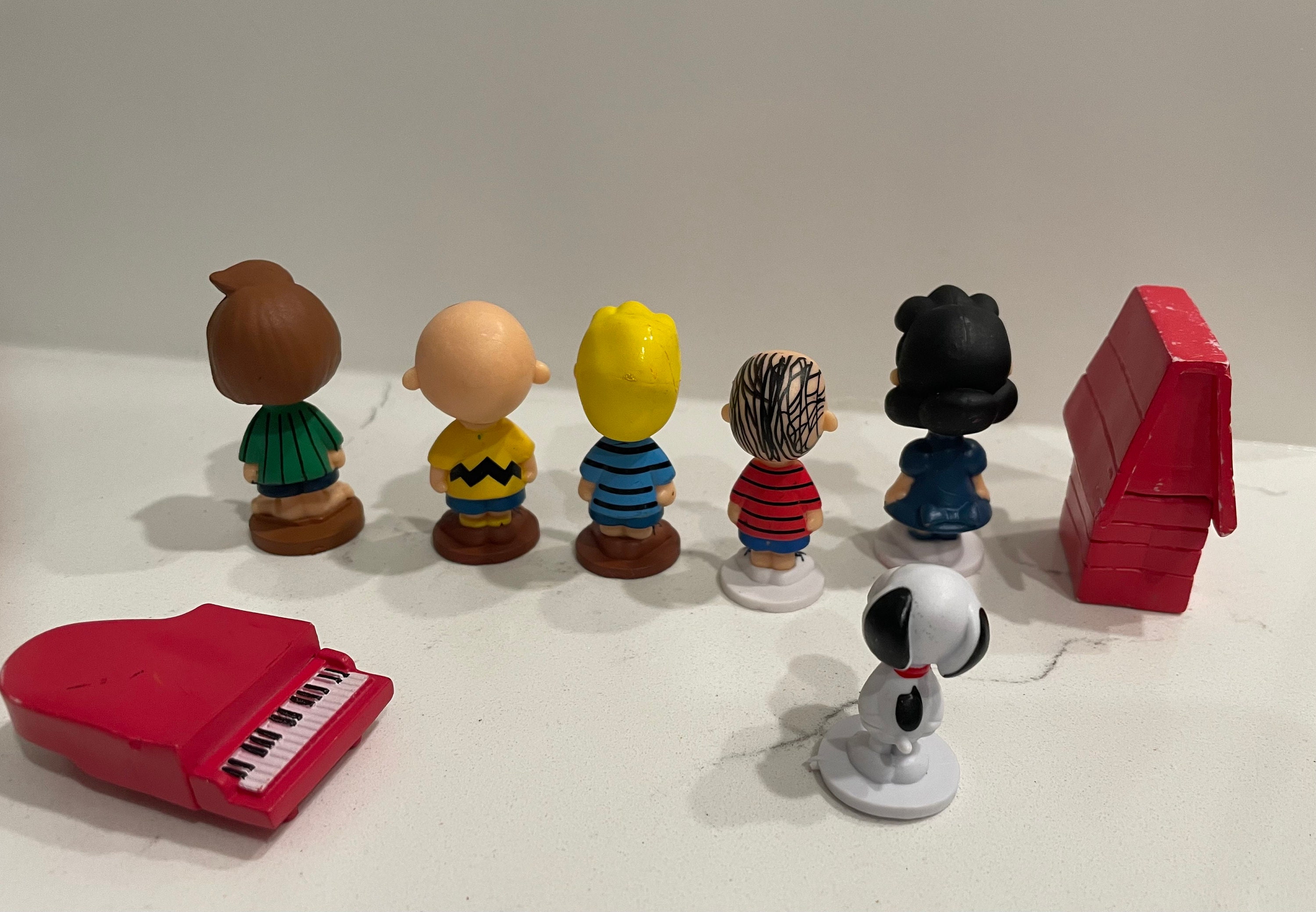 Peanuts Charlie Brown Snoopy Toy Lot Collectibles - Etsy