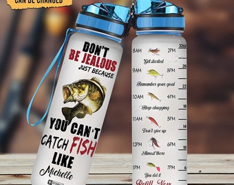 Fish Water Bottle Personalized - Etsy
