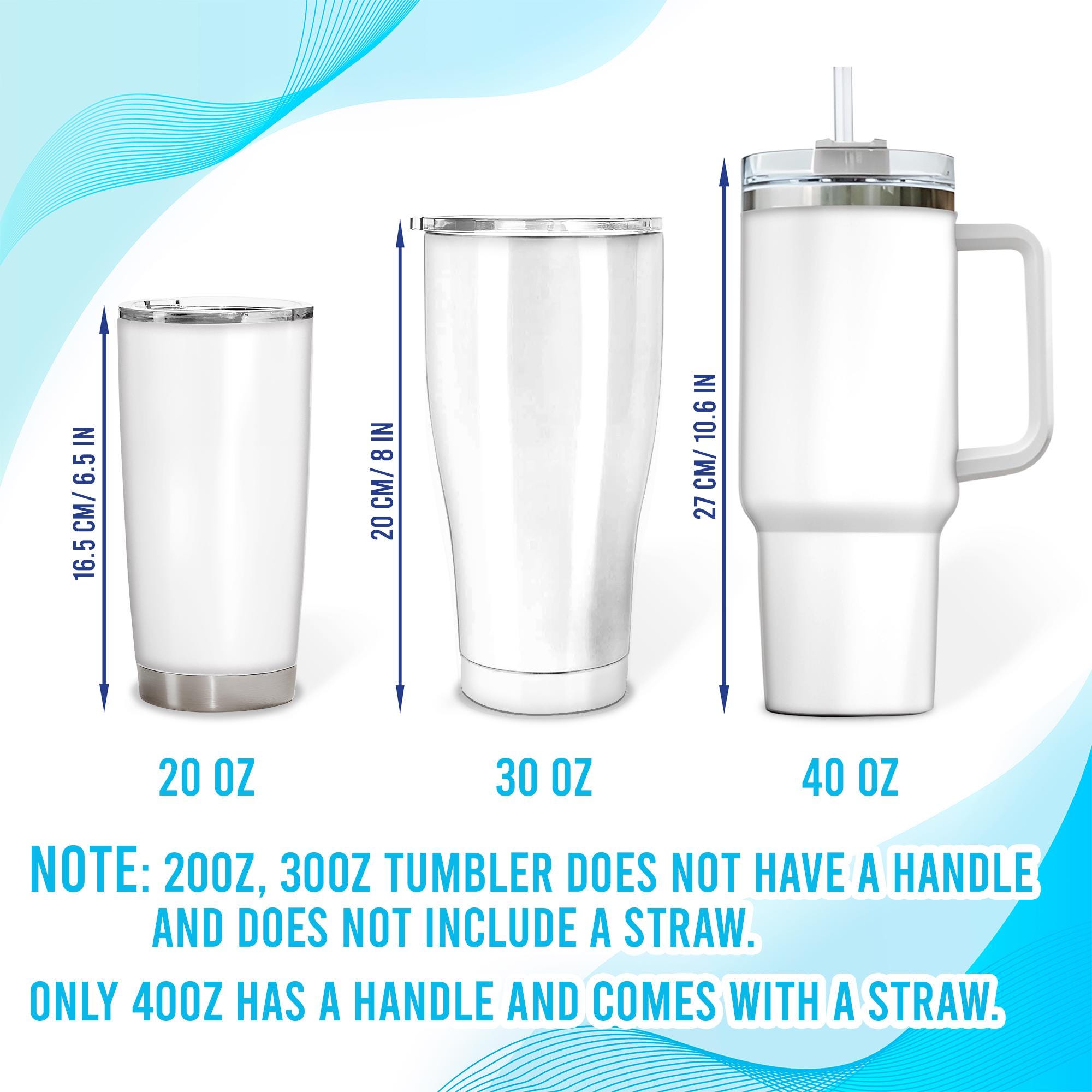 Personalized Whale 40oz Tumbler With Handle and Straw, Just A Girl Who ...