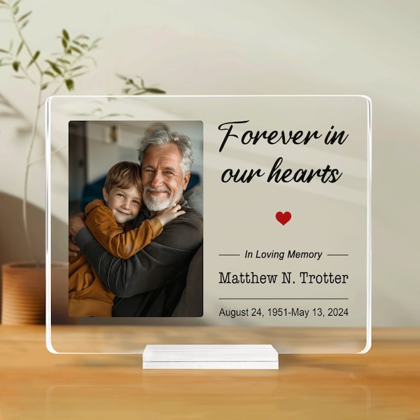 Memorial Photo Sign - Etsy