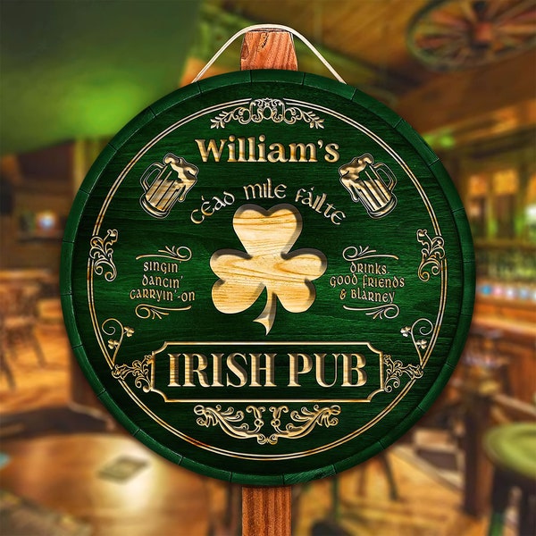 Irish Pub Sign - Etsy