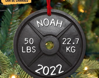 Merry Liftmas Lifting Christmas Ornament Workout Christmas Ornament ...