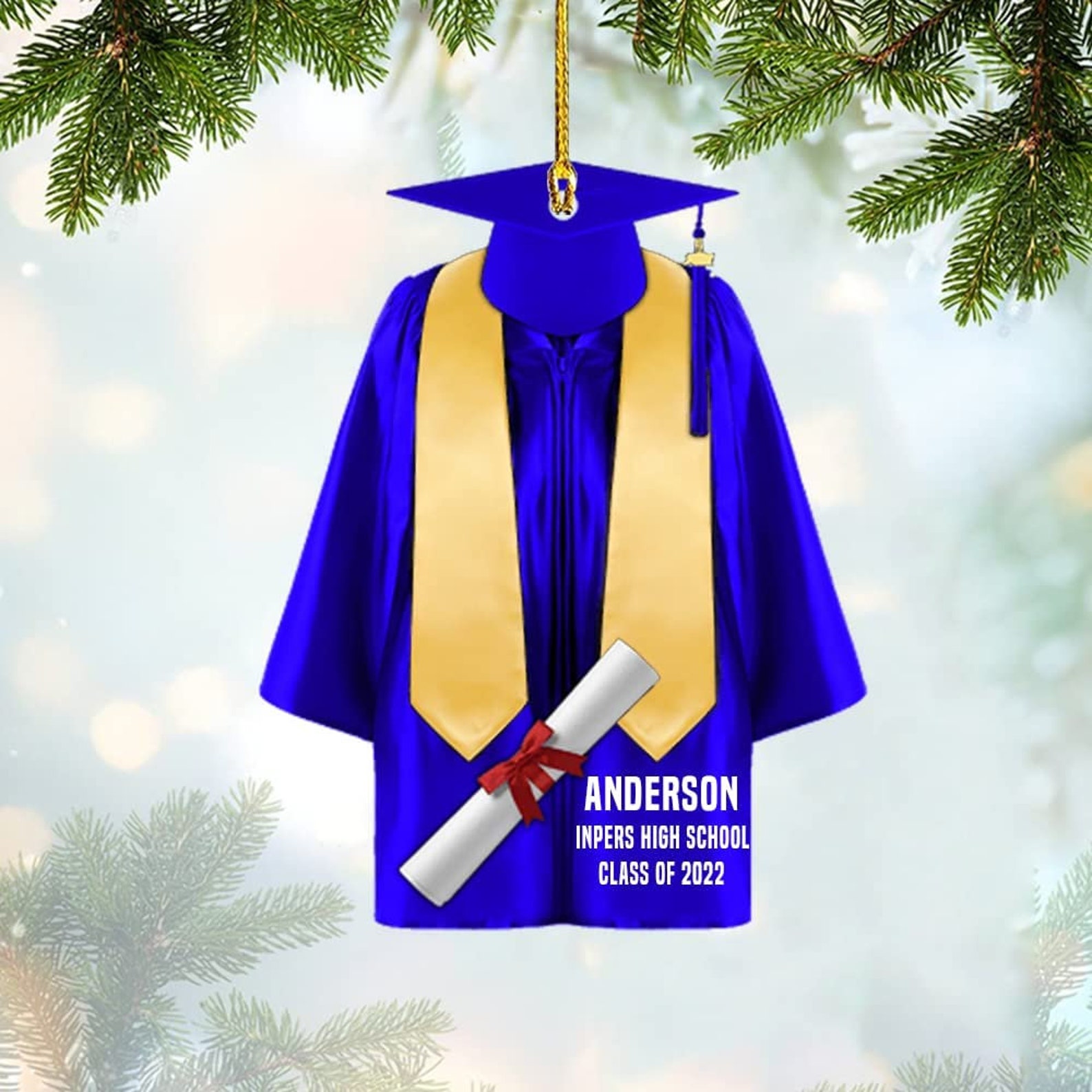 Hallmark 2025 Graduation Ornament Meryl Cathrin Hallmark 2025 Graduation Ornament Meryl Cathrin
