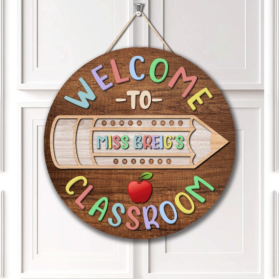 Name Signs For EDITABLE Printable Teacher Classroom Door Sign, Owl ...