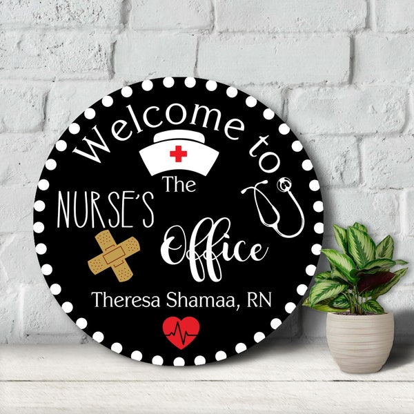 Personalized Nurse Door Hanger - Etsy