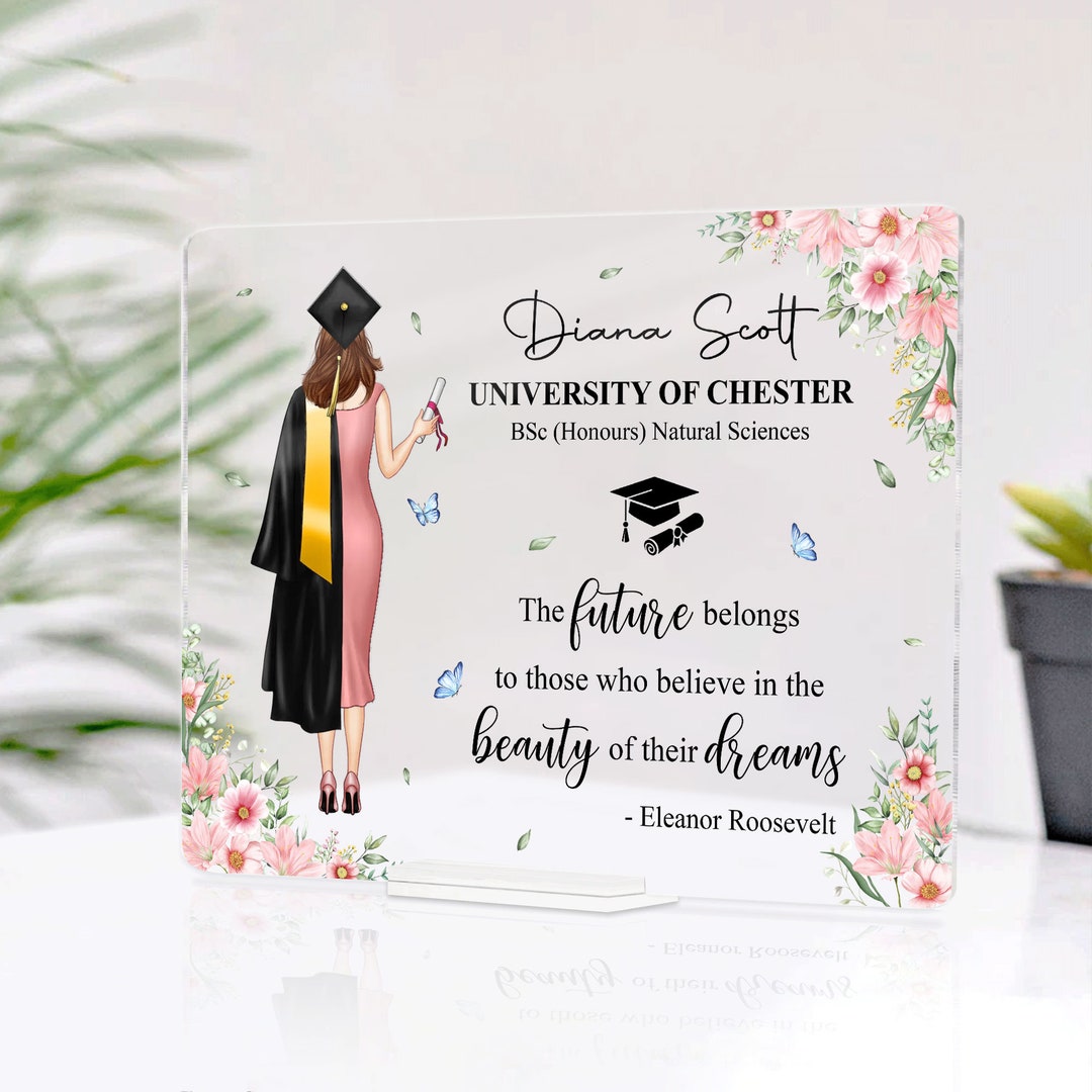 Personalized Graduation Plaque Sign, High School Graduation Gift, New ...