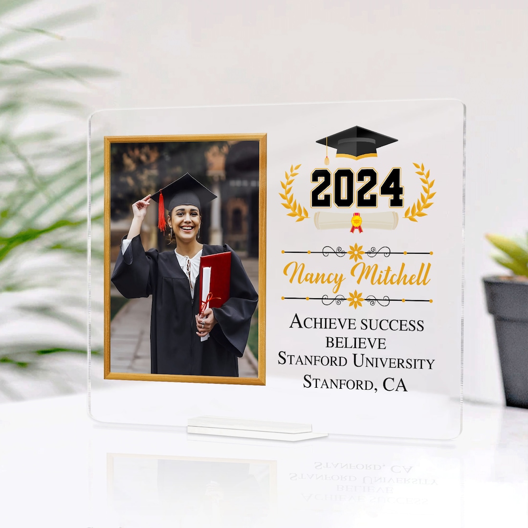 Personalized Graduation Plaque Sign, Grad Gift Plaque, New Graduate ...