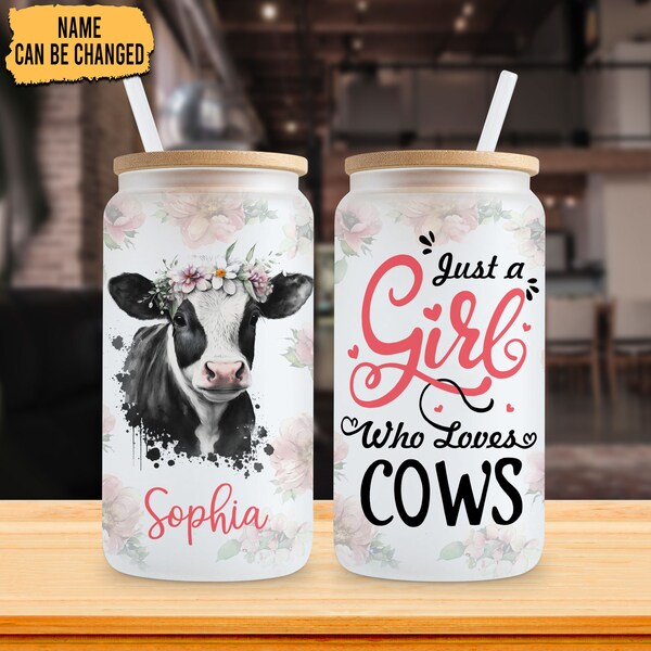 Cup With Cow and Woman - Etsy