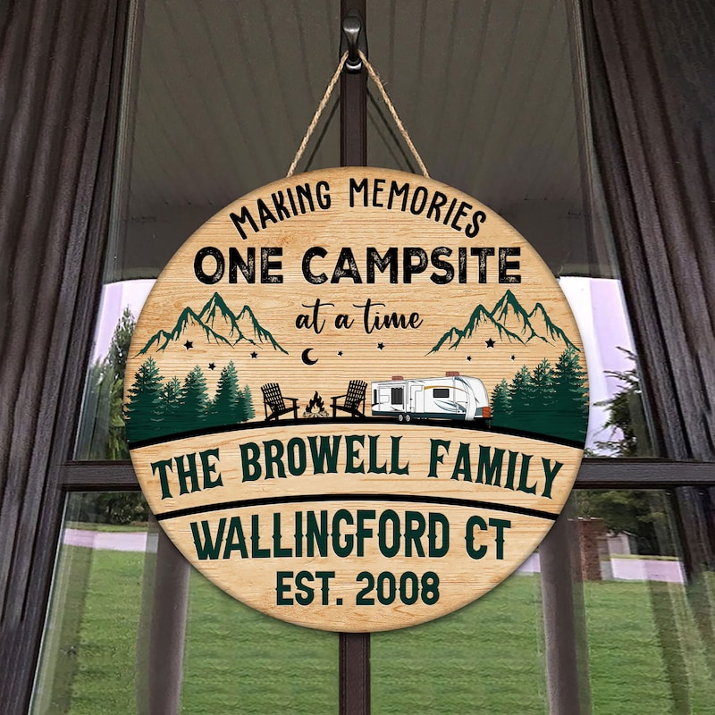 Personalized Camping Signs - Etsy