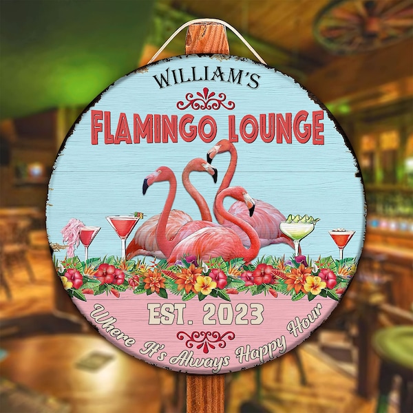 Flamingo Lounge - Etsy