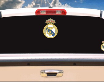 Real Madrid Car Decal - Etsy