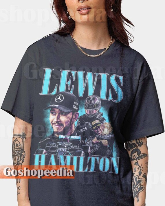 Lewis Hamilton Mercedes, Formula 1, Bootleg Vintage F1 Inspired Shirt ...
