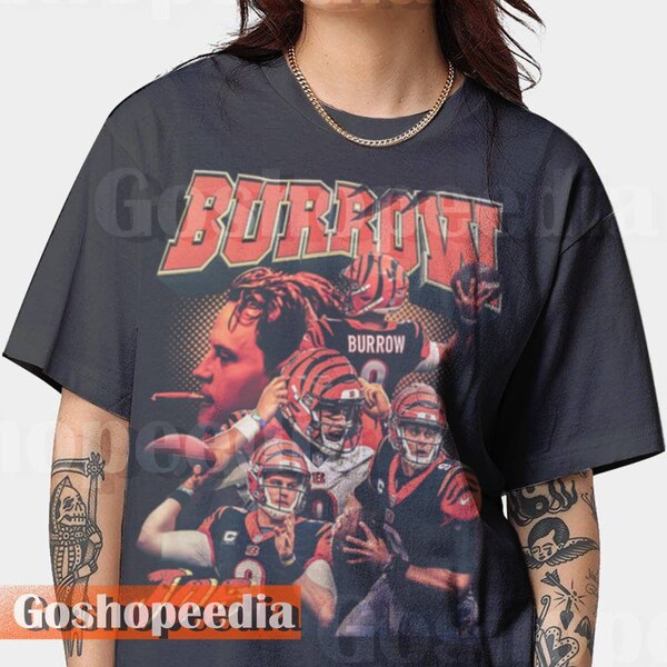 Joe Burrow Graphic Shirt - Etsy