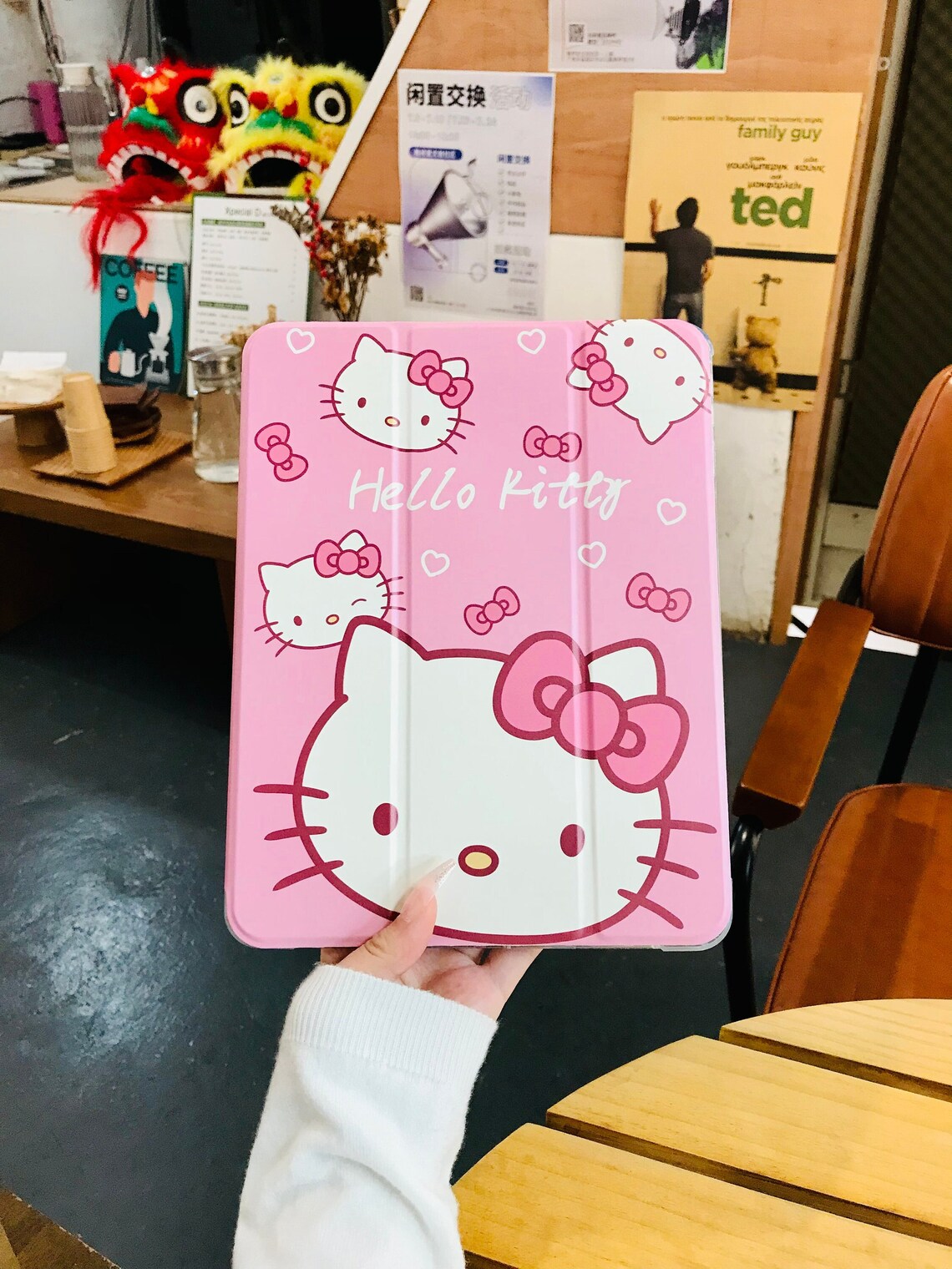 Pink Kittycase Ipad Case Ipad 9.7 Case Ipad Air 4 Ipad Pro - Etsy