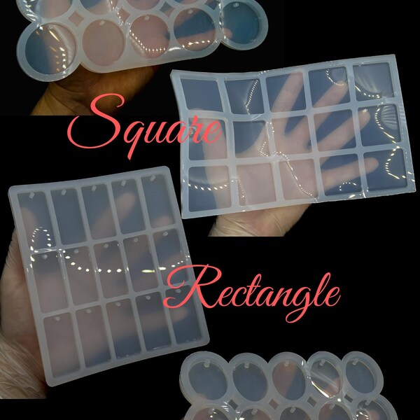 Resin Keychain Molds - Etsy