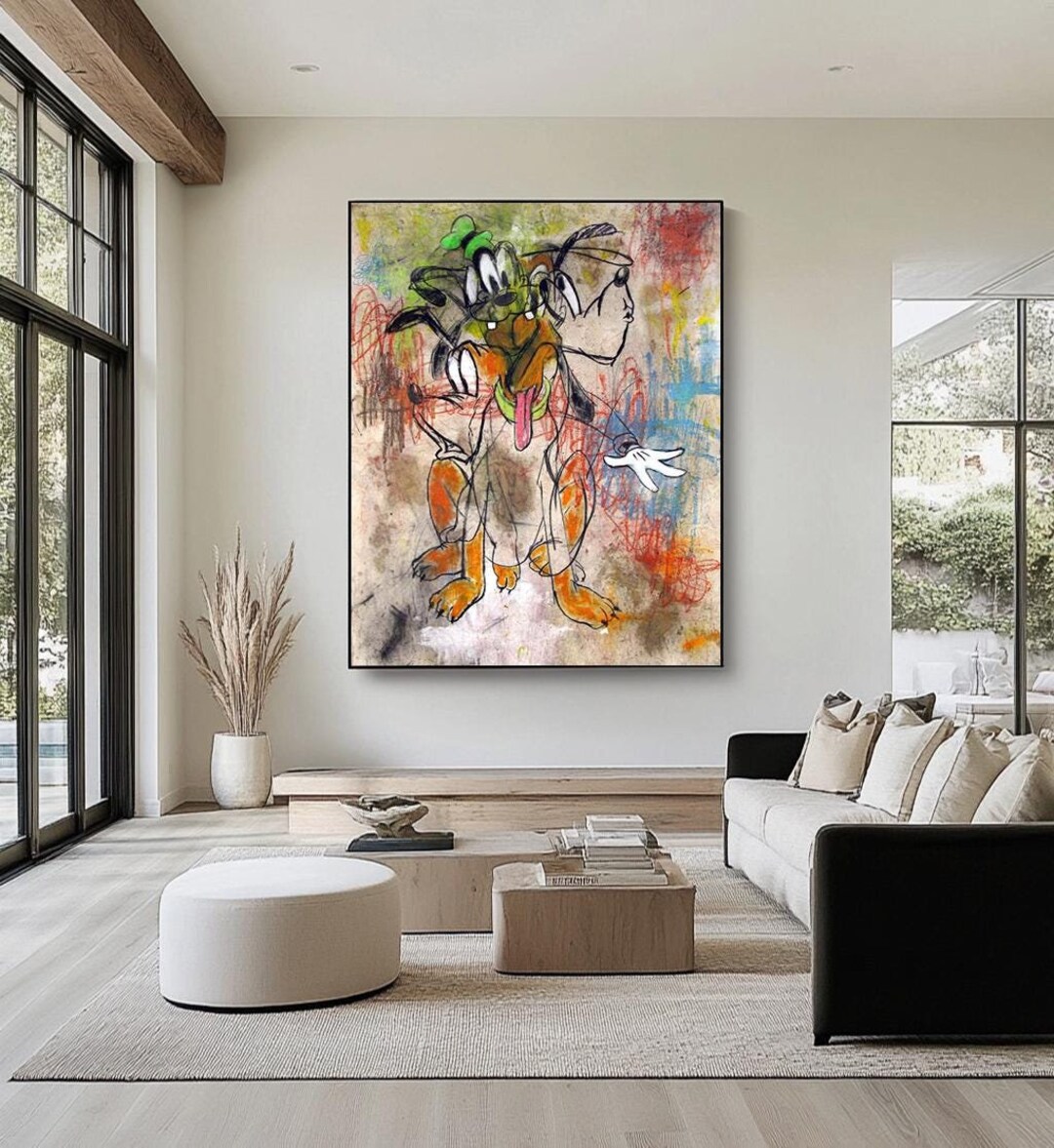 Disney Cartoon Characters, Goofy Cartoon Art, Graffiti Art Street Art ...