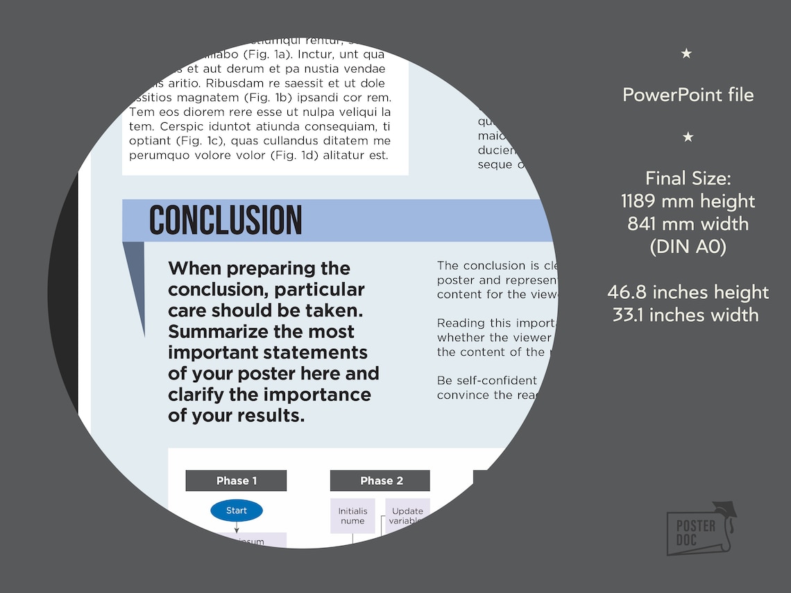 Research Poster Powerpoint Template - Academic Poster - Scientific ...