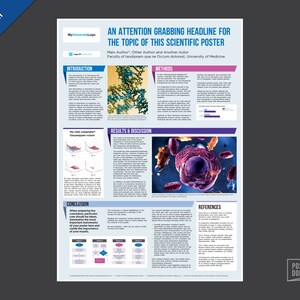 Research Poster Powerpoint Template DIN A1 Academic Poster - Etsy