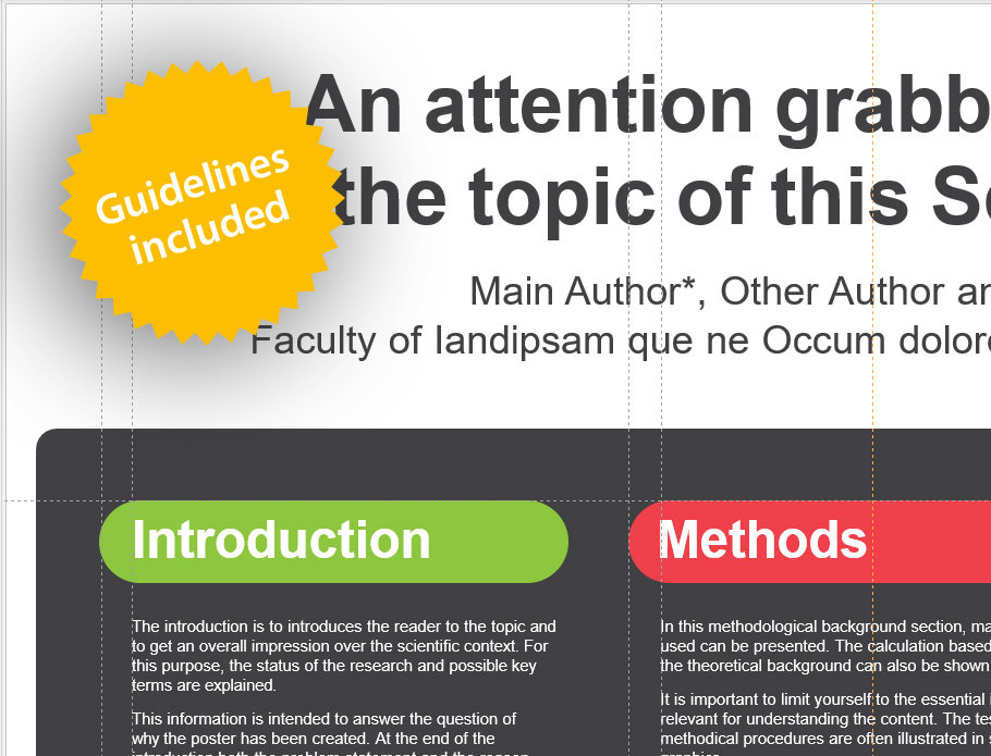 Research Poster Template - Academic Poster - Scientific Poster Template ...