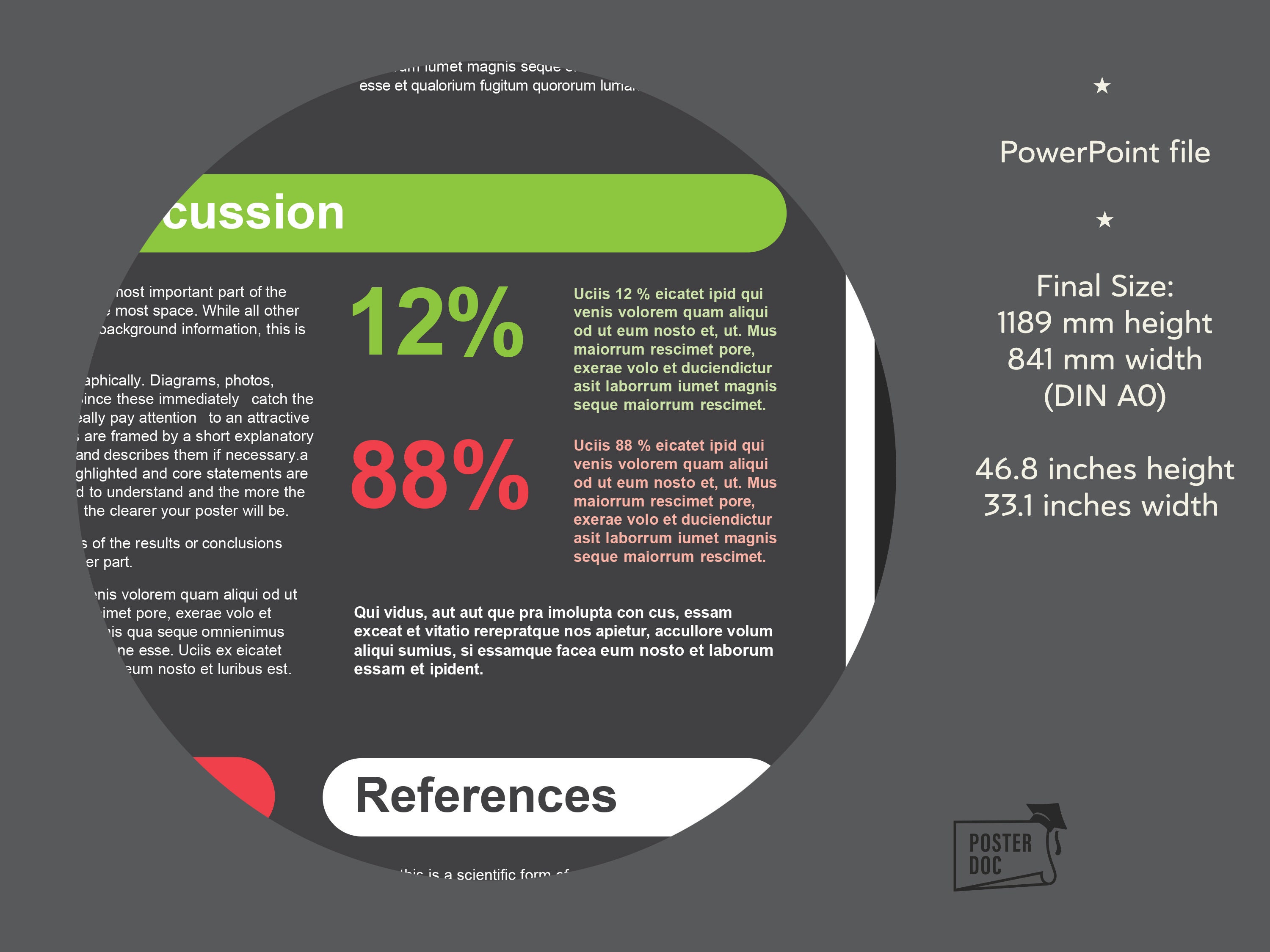 Research Poster Template - Academic Poster - Scientific Poster Template ...