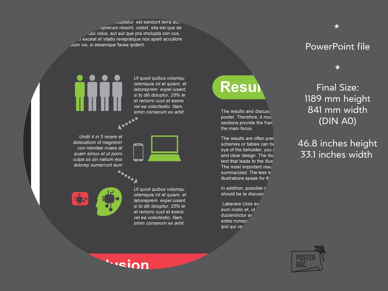 Research Poster Template - Academic Poster - Scientific Poster Template ...