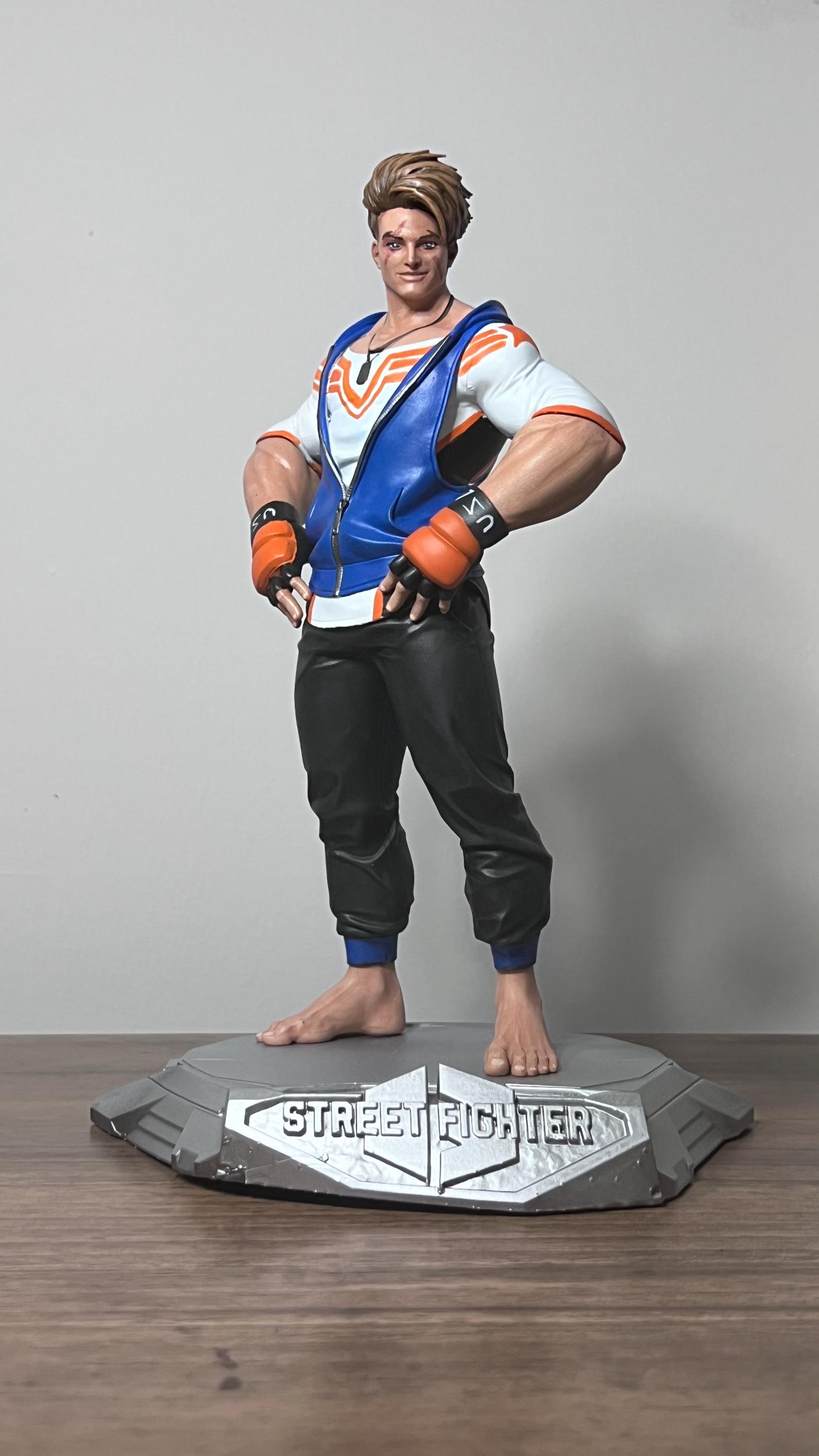 Street Fighter 6 - Luke Figure – 3D Printed & Hand-painted Collectible ...