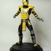 Hand-painted 3D Printed Cyrax Figure 25 Cm Mortal Kombat Collectible ...