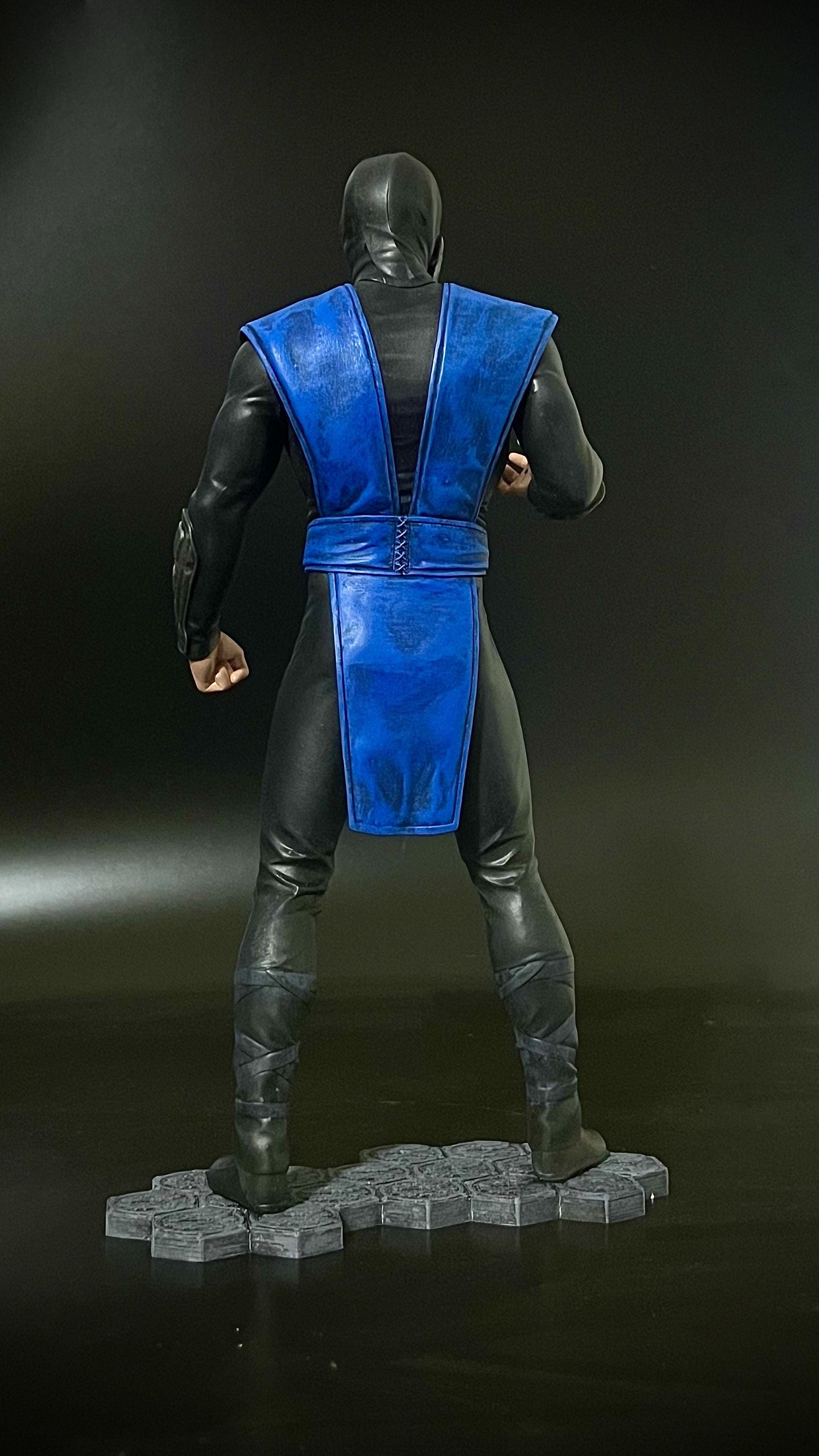 Handmade 3d-printed Sub Zero Figure: Mortal Kombat 1995 Movie ...