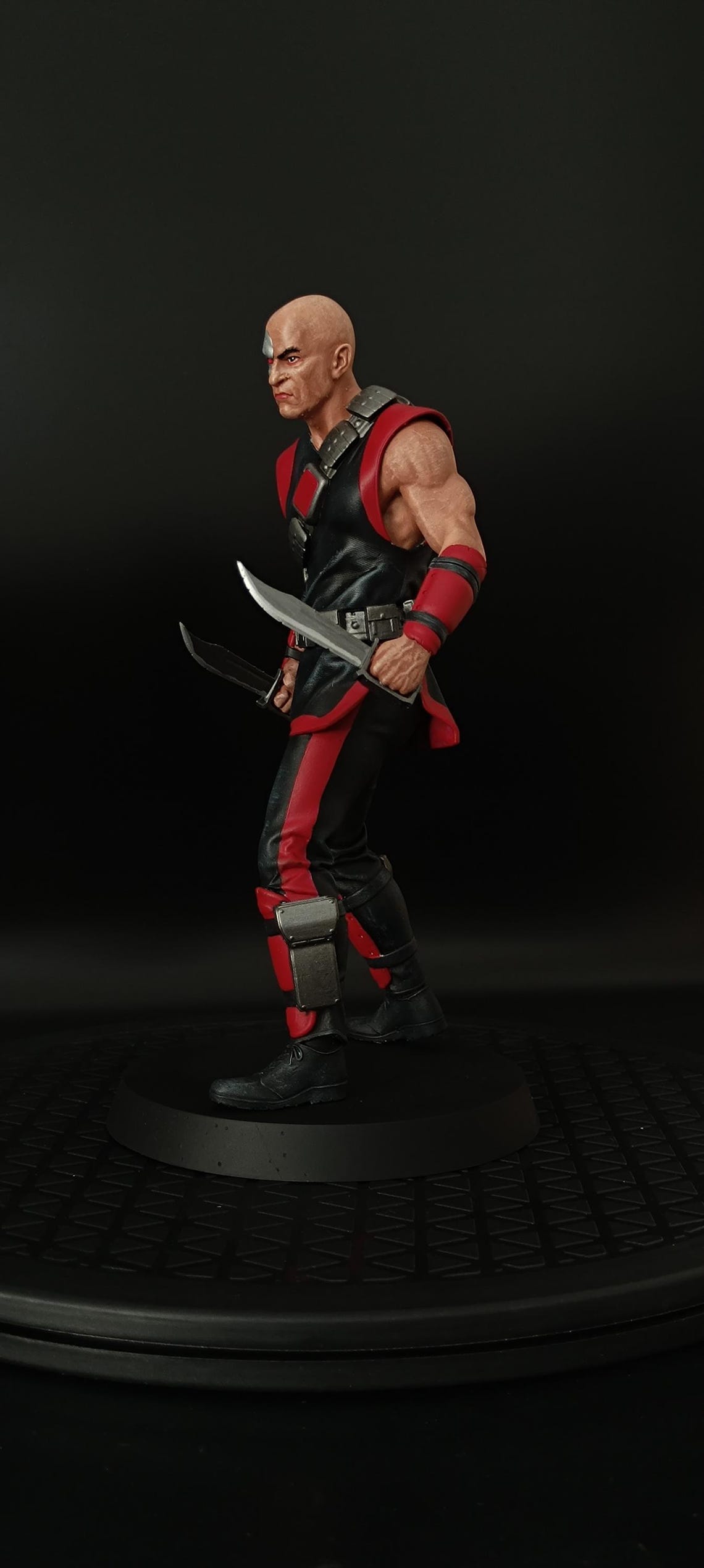 Handmade Kano Figure: Ultimate Mortal Kombat 3 Fan Art Statue - Etsy