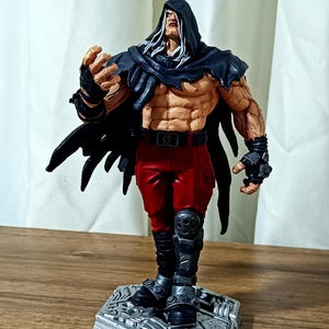 Handcrafted M. Bison Figure - 22cm 3D Printed Street Fighter ...