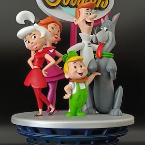 The Jetsons 3D Printed Figurine - Hand-painted 90s Cartoon Collectible ...