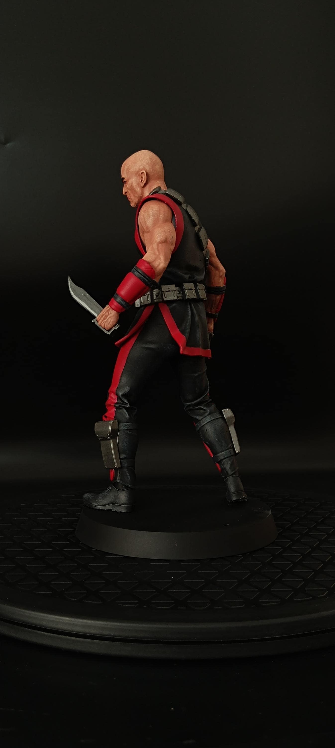 Handmade Kano Figure: Ultimate Mortal Kombat 3 Fan Art Statue - Etsy