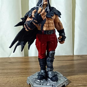 Handcrafted M. Bison Figure - 22cm 3D Printed Street Fighter ...
