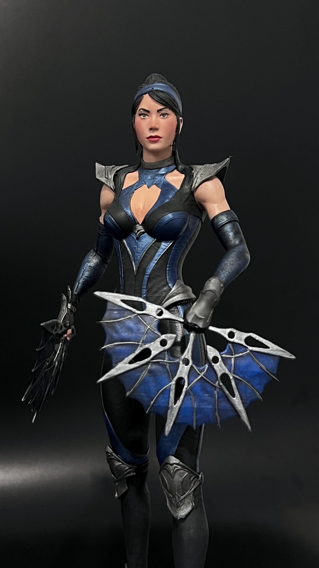Mortal Kombat Princess Kitana Figure, 22 Cm Handmade 3D Printed Statue ...