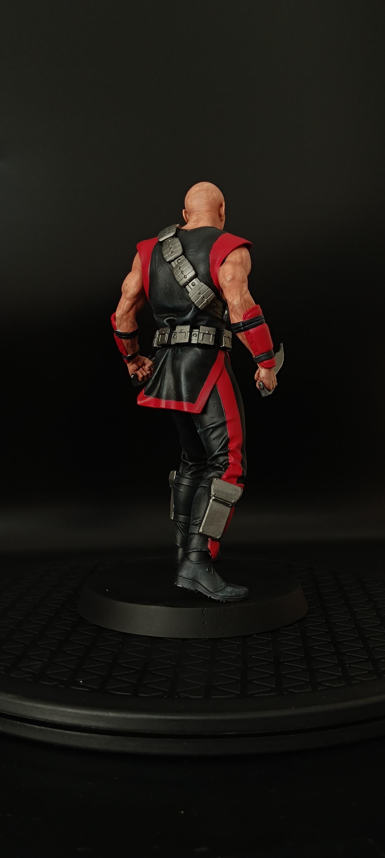 Handmade Kano Figure: Ultimate Mortal Kombat 3 Fan Art Statue - Etsy