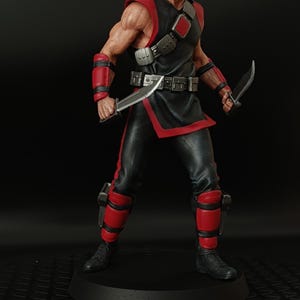 Handmade Kano Figure: Ultimate Mortal Kombat 3 Fan Art Statue - Etsy