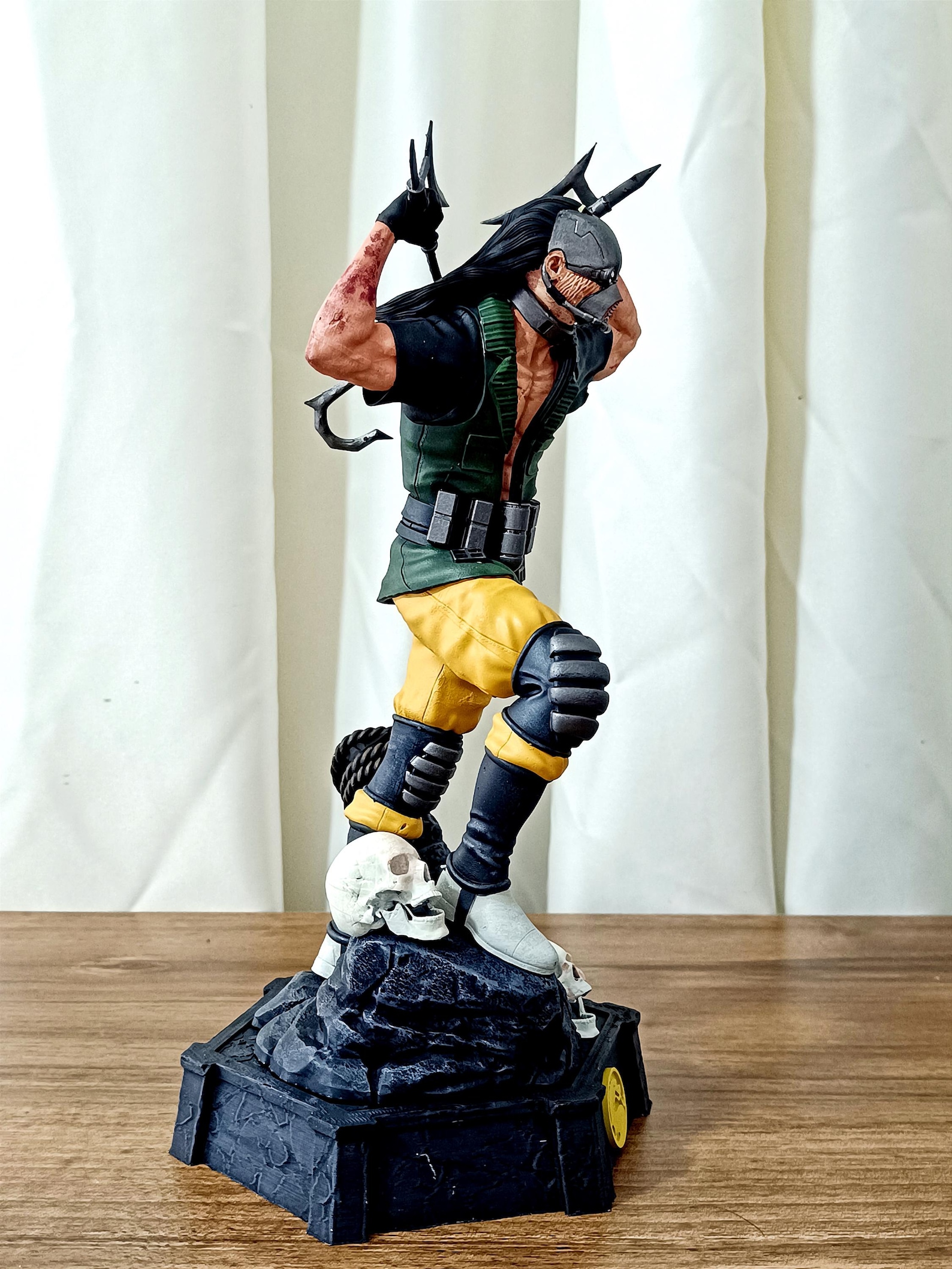 Mortal Kombat Kabal Figure 25 Cm Mortal Kombat Collectible, Hand ...