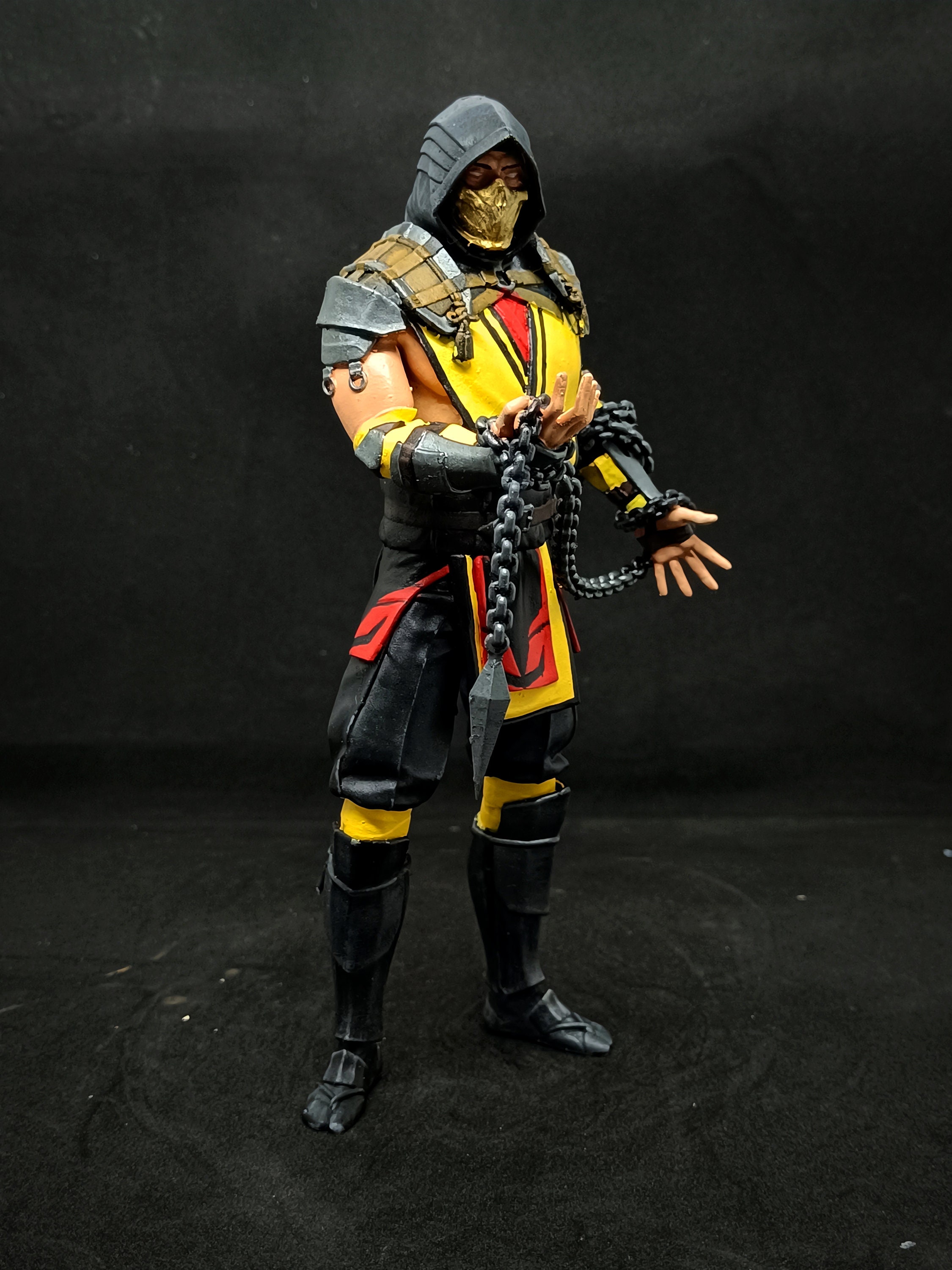Mortal Kombat 11 Scorpion Statue 20 CM Height - Etsy