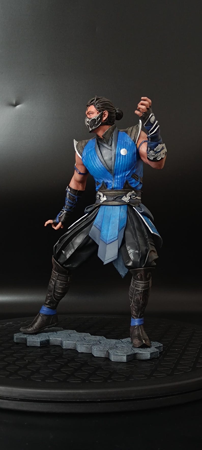 Handmade Sub-zero Figure – 23cm 3D Printed and Hand-painted Mortal ...