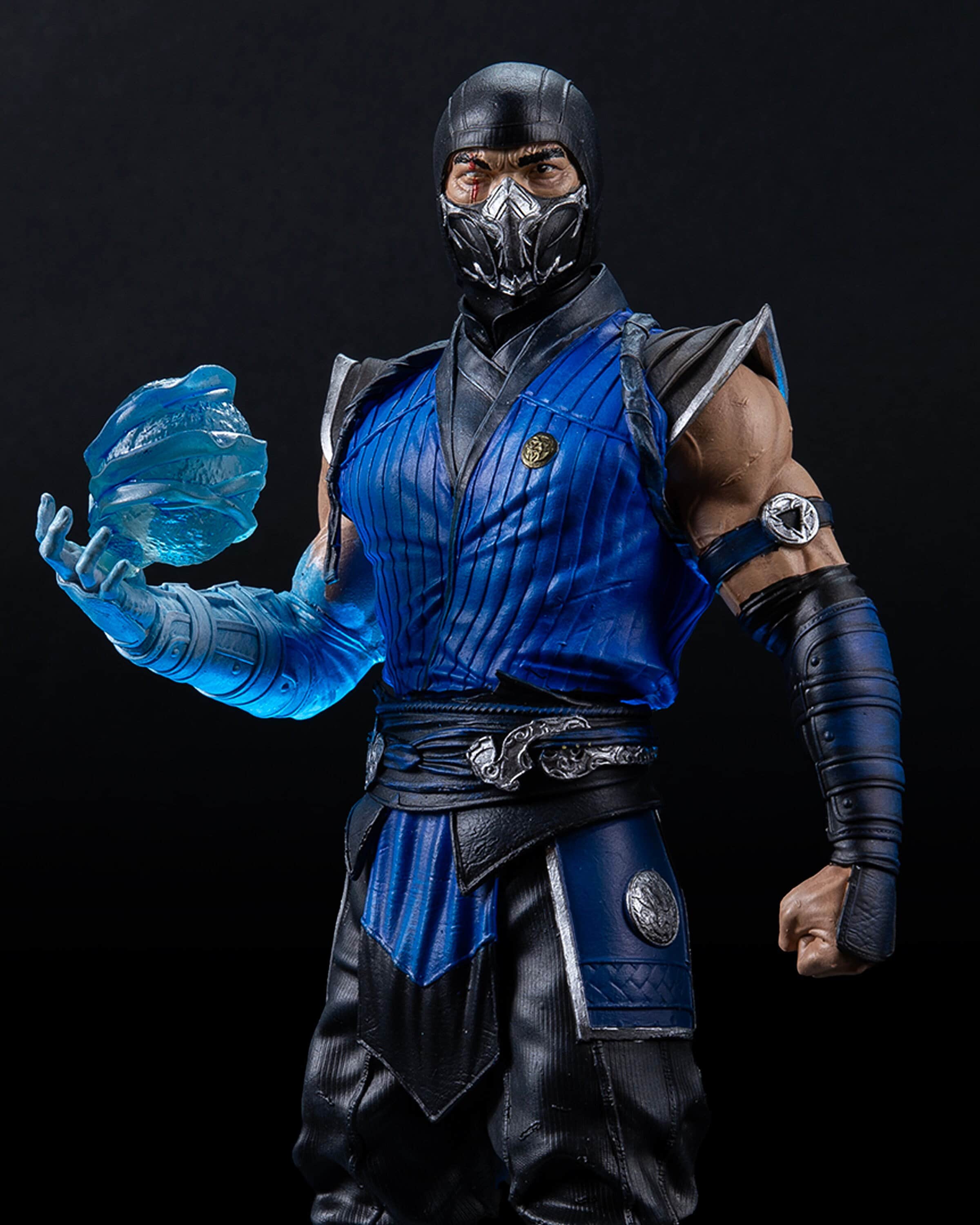 Mortal Kombat Subzero Figure Mortal Kombat Character Collectible Statue, 25cm Hand-painted 3D ...