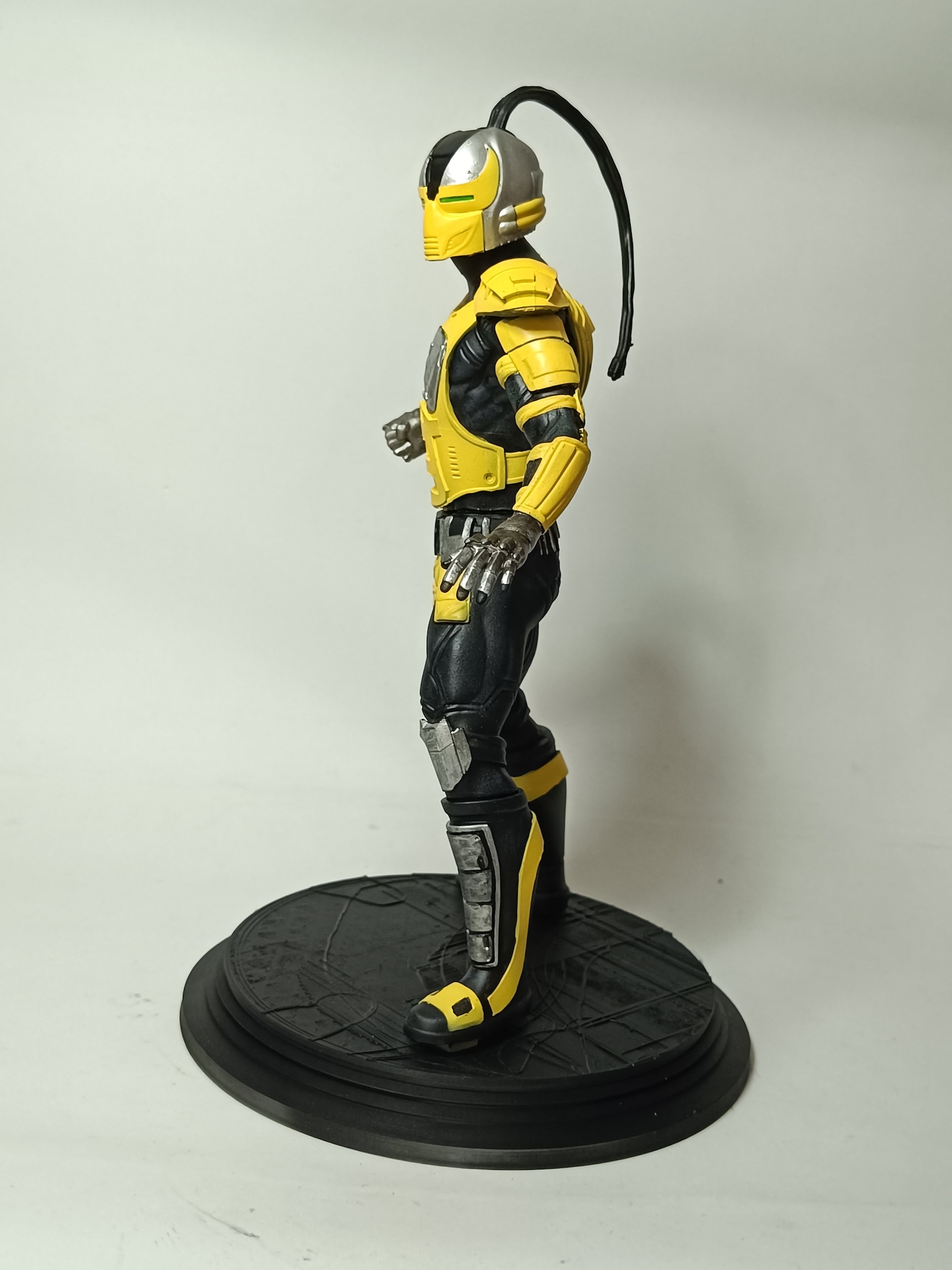 Hand-painted 3D Printed Cyrax Figure 25 Cm Mortal Kombat Collectible ...