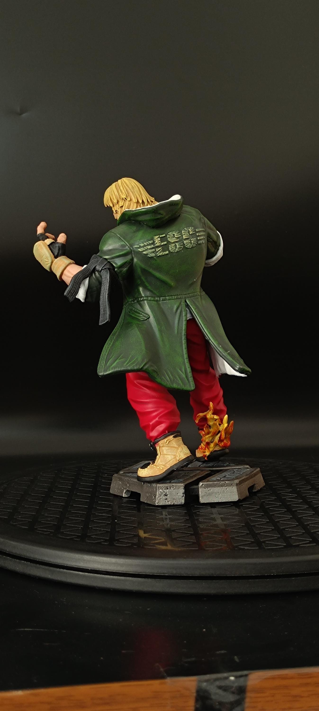Handmade 3d-printed Ken Figure - 20 Cm Street Fighter Icon, Hand ...